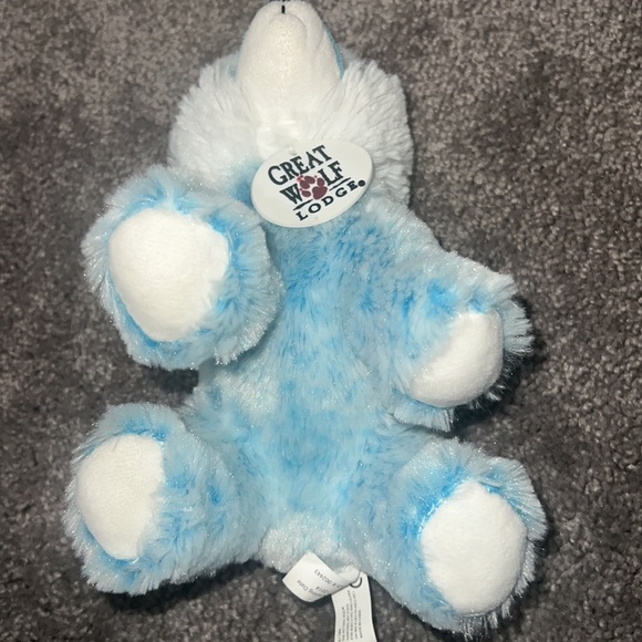 The Petting Zoo | Toys | Light Blue Great Wolf Lodge Wolf Stuffed ...